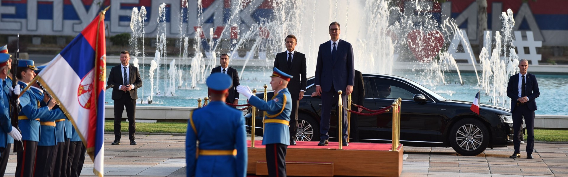 President of France Emmanuel Macron's visit to Serbia | Ministry of ...