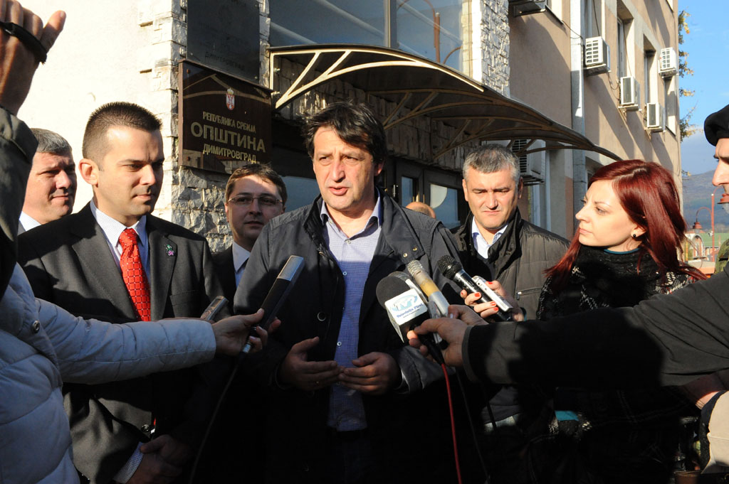 Minister Gasic in Dimitrovgrad | Ministry of defence Republic of Serbia